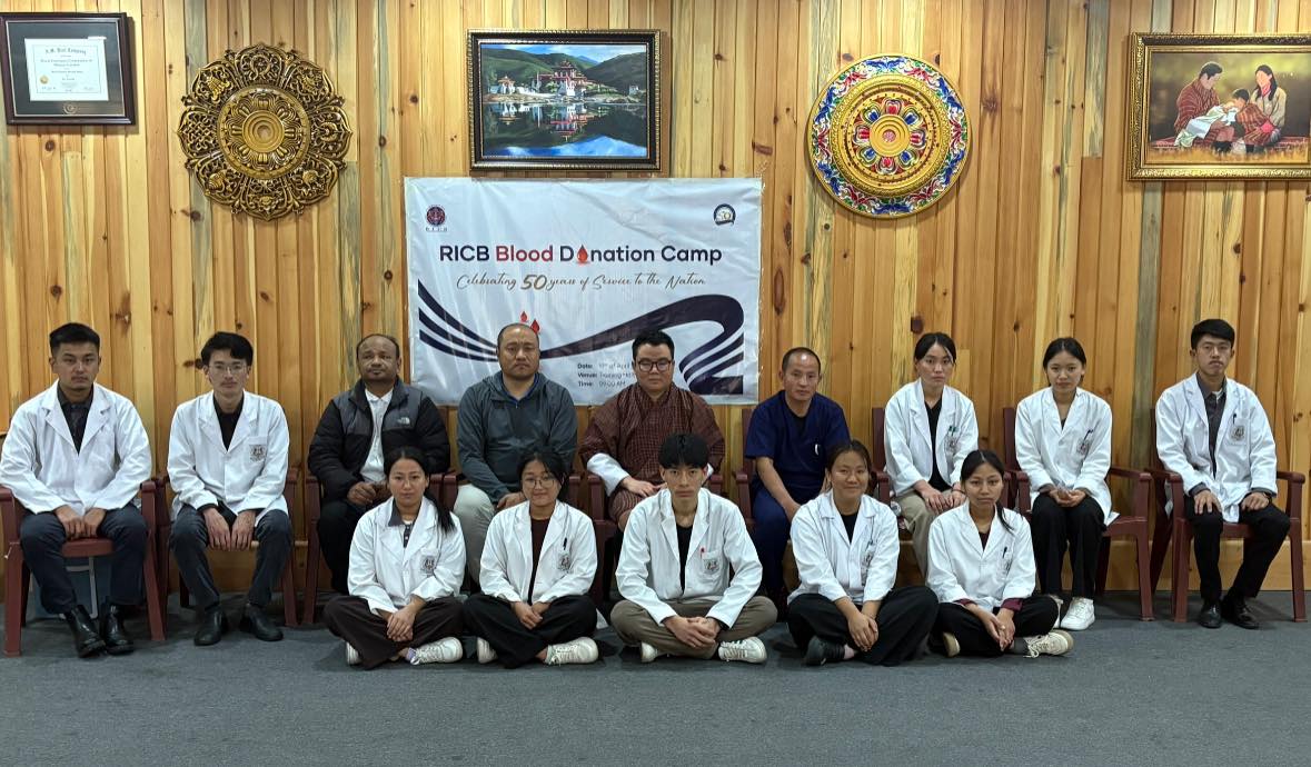Blood Donation – Royal Insurance Corporation of Bhutan Limited